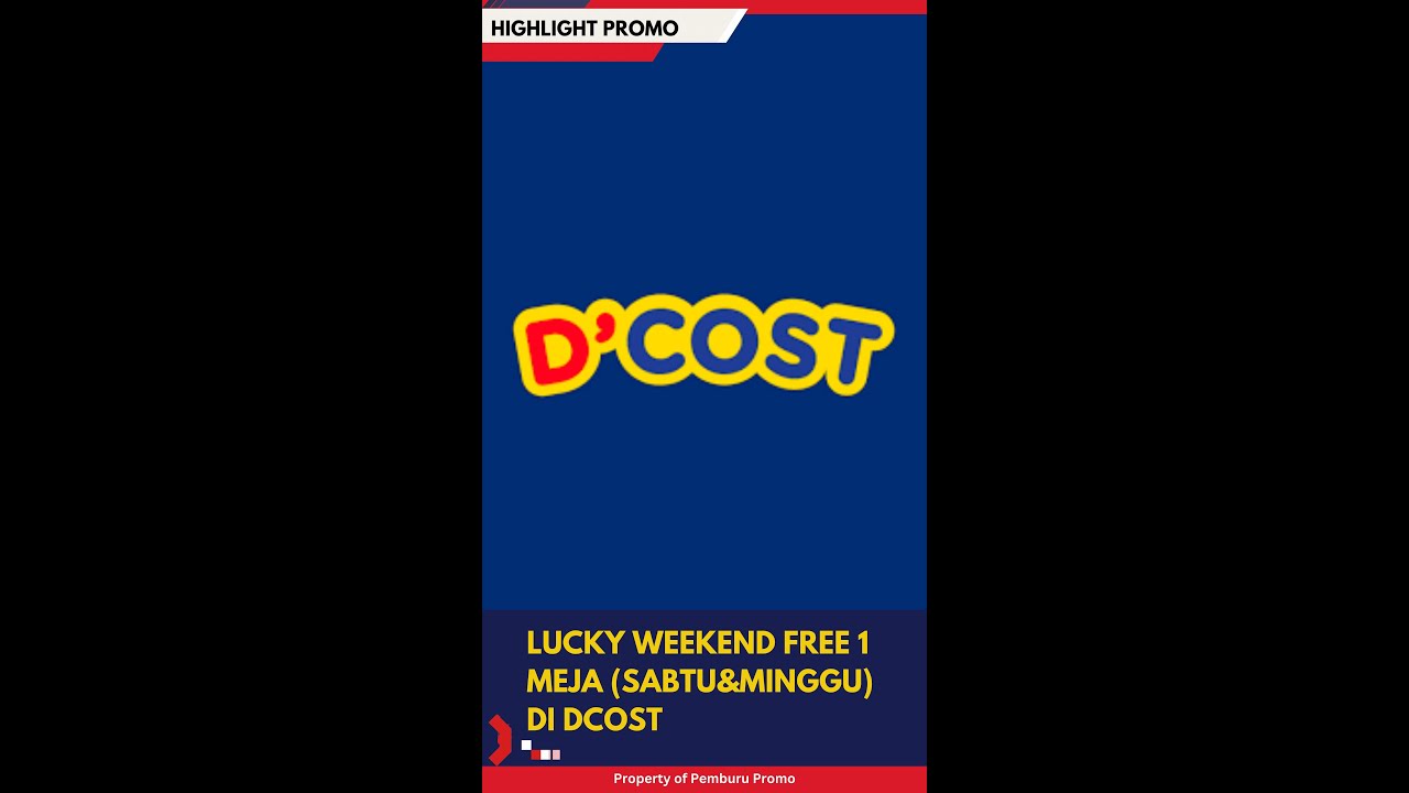 Free 1 Meja D'Cost (Lucky Weekend) #shorts
