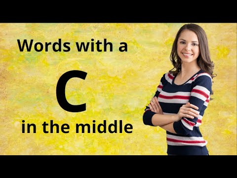 Words with a C in the middle
