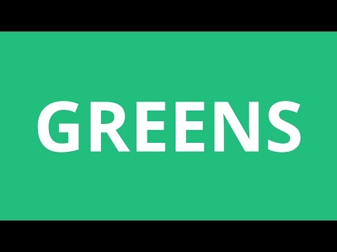 How To Pronounce Greens - Pronunciation Academy