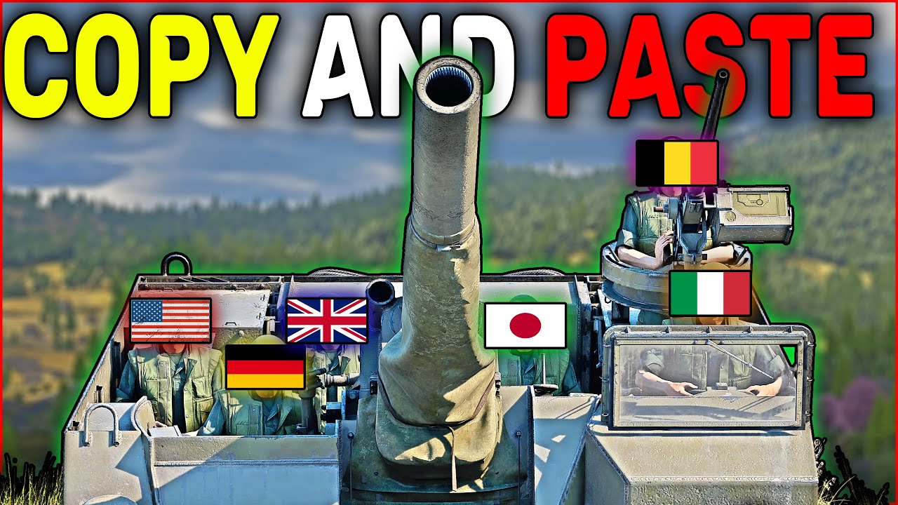 The Uniqueness is gone from War Thunder Tech trees
