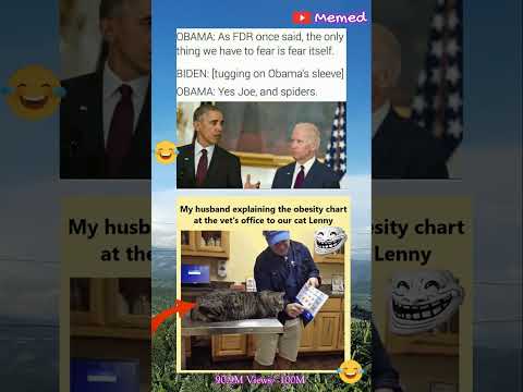 Meme to all Readers #shorts #funnymemes #funnyimages #obama #biden