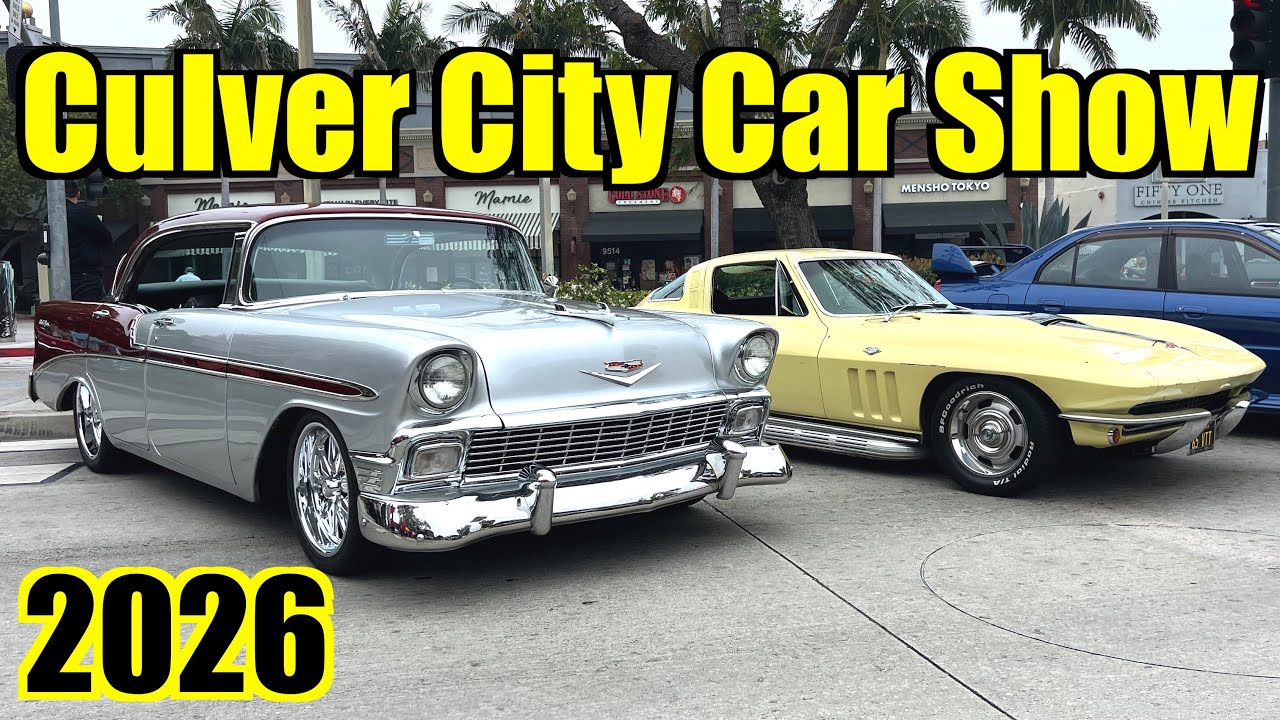 Culver City Car Show 2026 - Classic Cars & Hot Rods