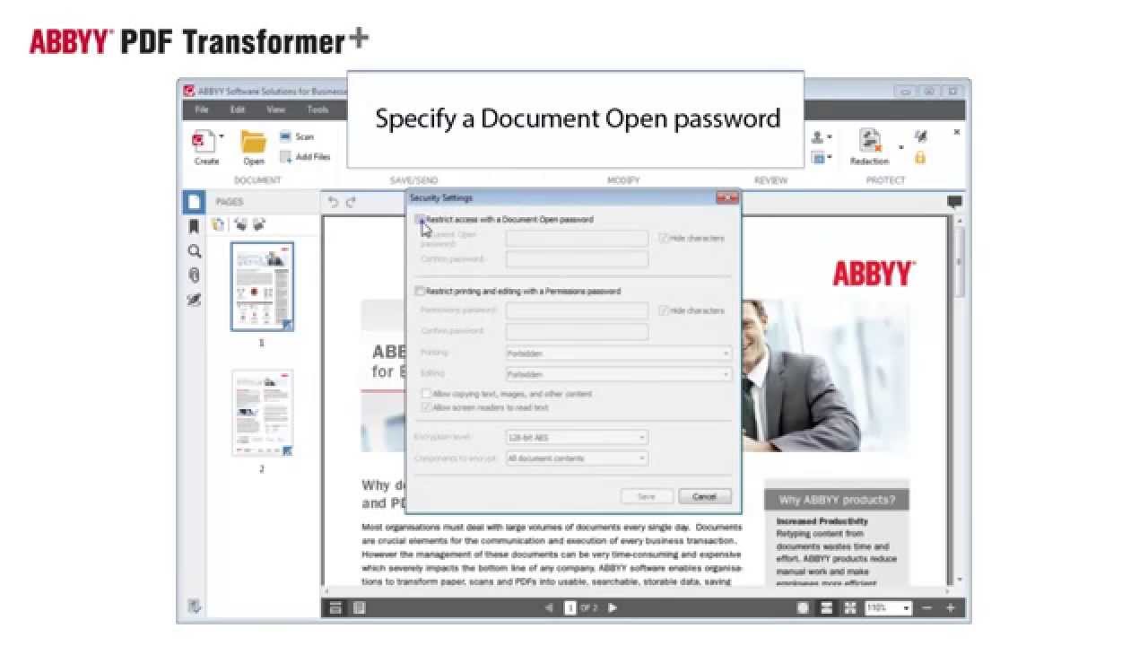 How-to No. 65 — Protect PDF documents from unauthorized use