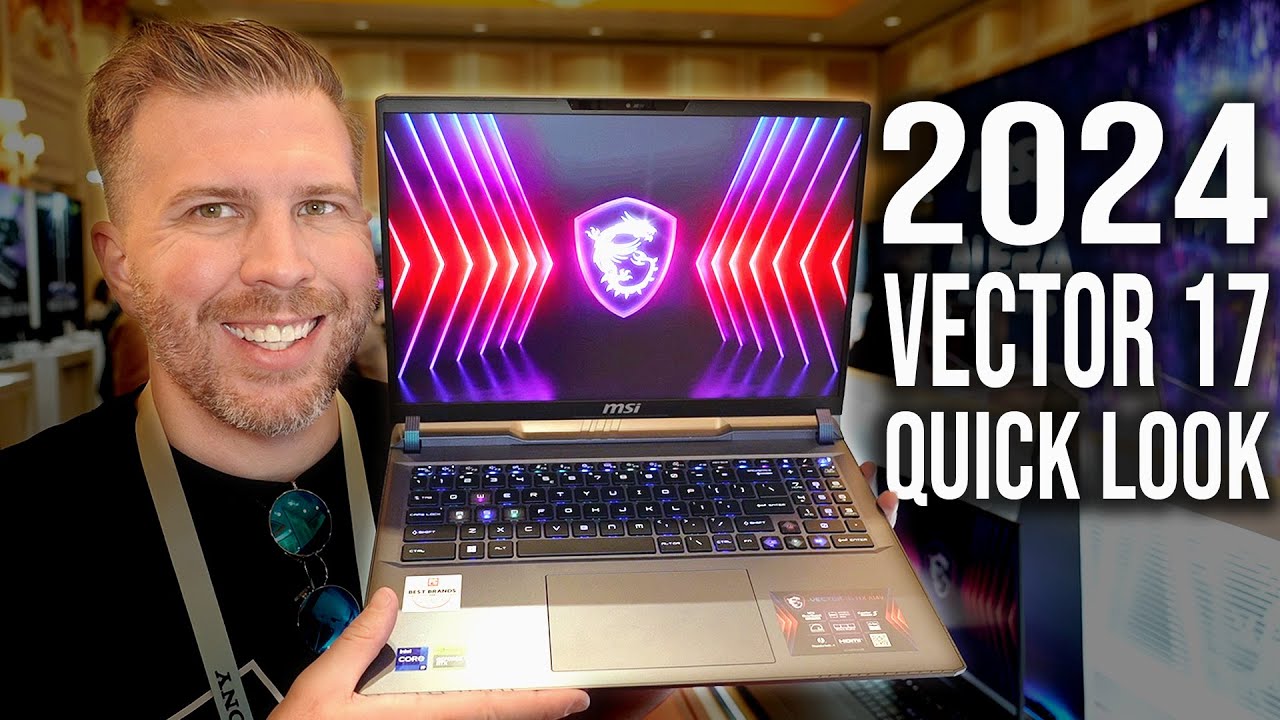 2024 MSI GP Vector 17 HX Hands On! Better QHD+ Display, Premium Features, Budget-Friendly!