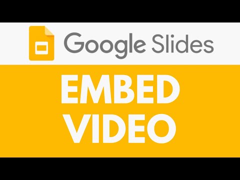 How To Embed Video in Google Slides | Add YouTube Videos | Google Slides Tutorial