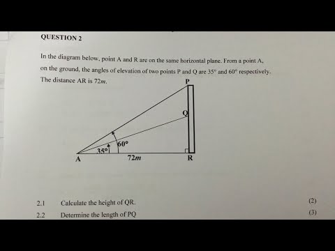 Grade 11 Mathematics Paper 2 Q2 | 2D Trigonometry (Mpumalanga 2024) | Also Perfect for Grade 10s!