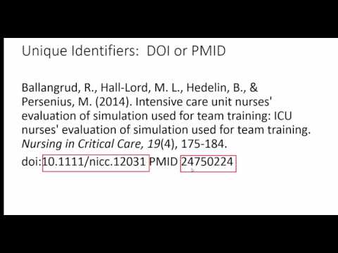 Article Lookup