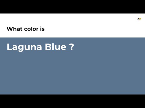 Laguna Blue color #5a7490 hex color - Blue color - Warm color 5a7490
