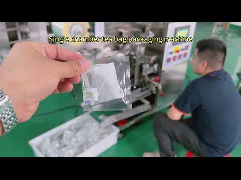 Single chamber tea bag packaging machine for Kazakhstan tea #packagingmachine #teabag