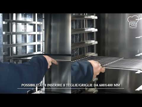 PFL640EM - Lievitatore 8 teglie 600x400 mm | Lievitazione professionale con controllo manuale