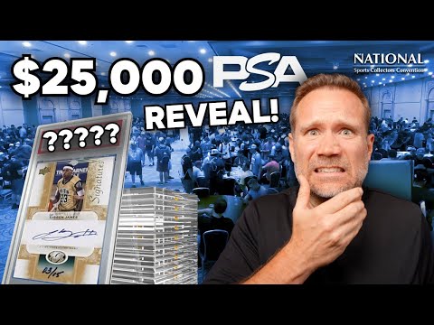 $25,000+ Blind Grading Reveal at the National! 🔥