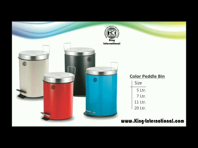 Steel Dust Bins - Stainless Steel Push Dustbin Made in India Exporter ...