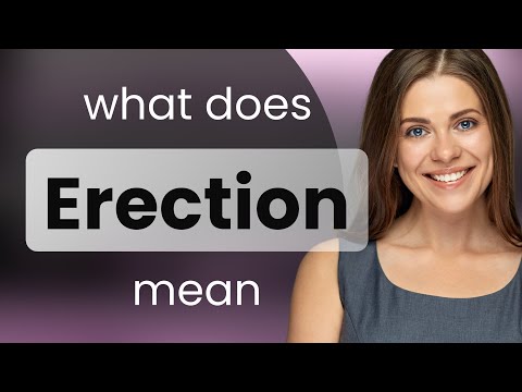 Erection • ERECTION definition