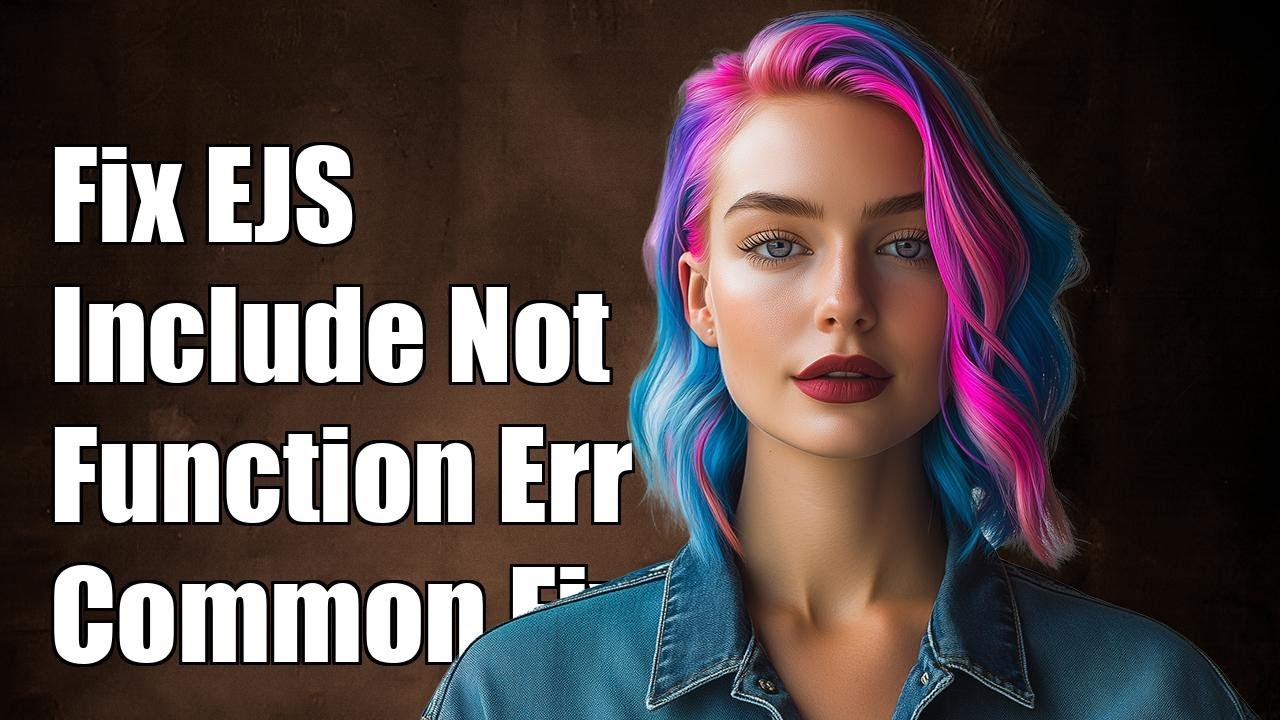 Fixing EJS Include is Not a Function Error: Common Solutions Explained