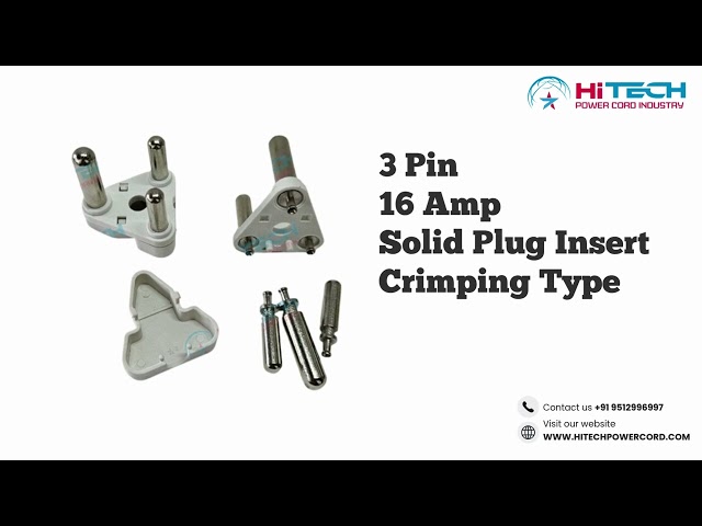 International Plug Inserts - 3 Pin UK Type - British Plug Inserts ...