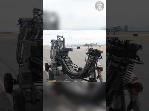 Why the A-10 Warthog Doesn't Eject Bullet Casings #shorts