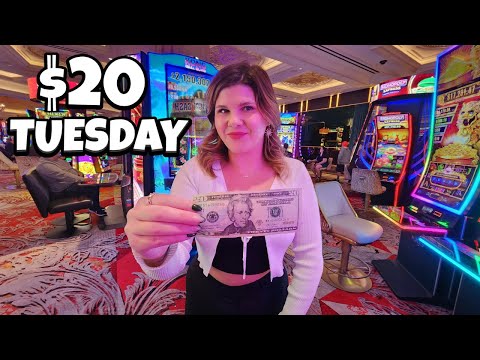 We Put $20 in 10 Slots at VENETIAN Las Vegas... This is What Happened!