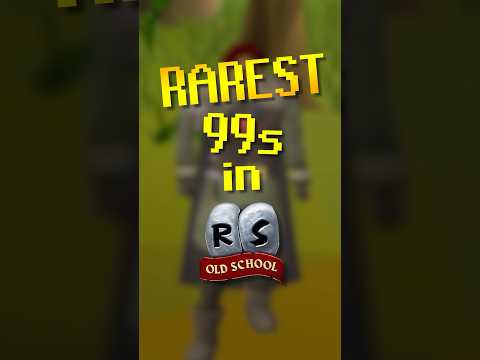 RAREST 99s In Old School RuneScape!? 💎🤯⚔️ #osrs #oldschoolrunescape #gaming