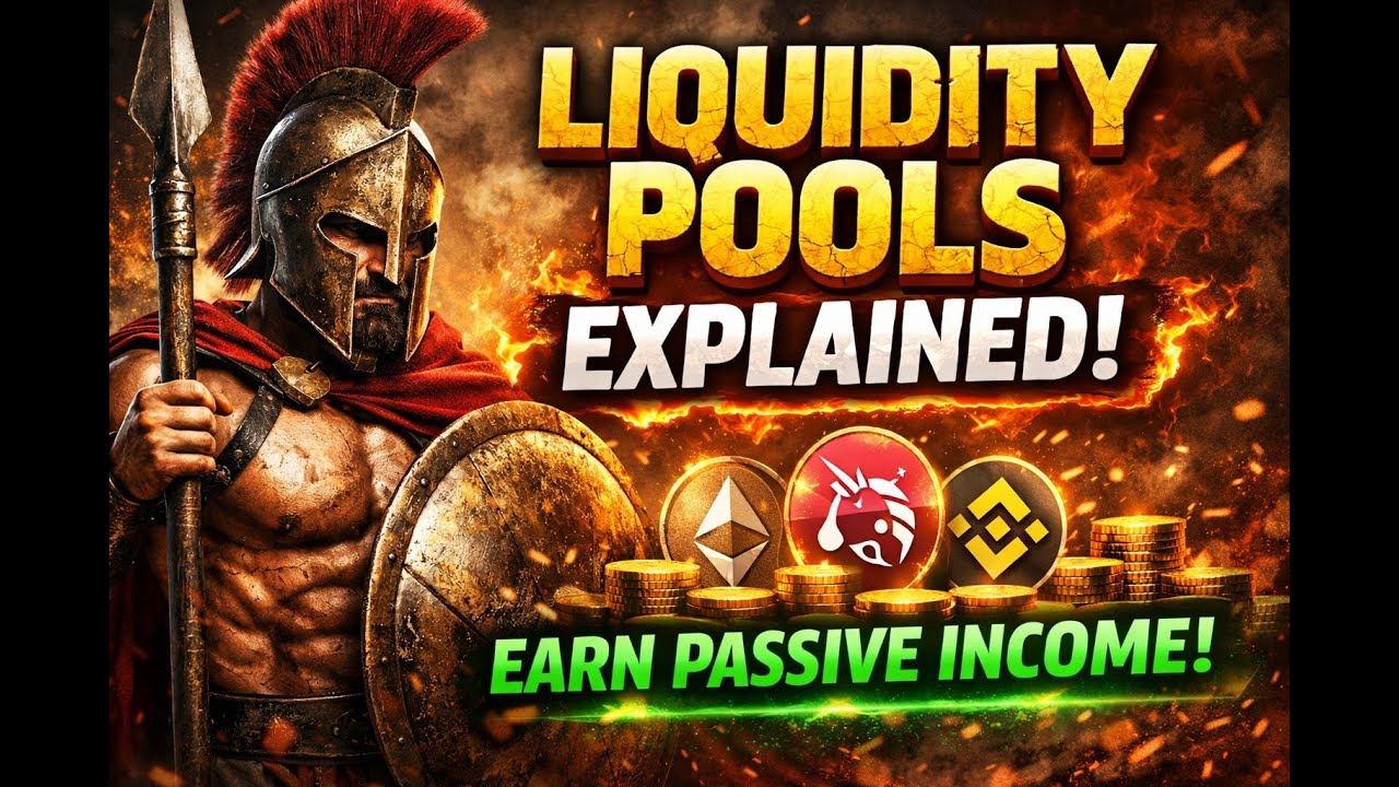 LIQUIDITY POOLS EXPLAINED 📈  How DeFi Liquidity Pools Work for Passive Income (Beginner Tutorial)