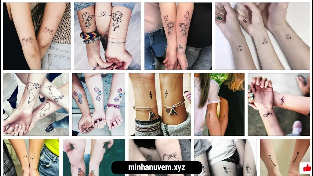 Tatuagem de Amigas - 347 Ideias Criativas Para Selar a Amizade