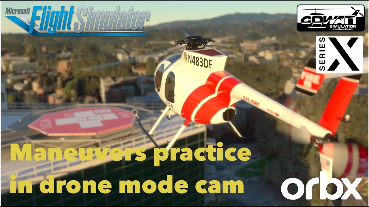 Training session with drone camera mode (chasing & static) on Xbox on ...