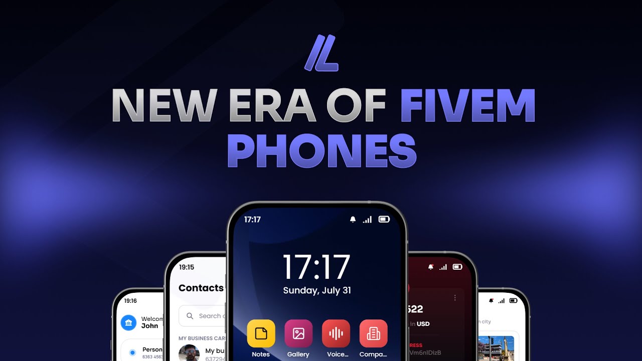 17mov_Phone - The new era of FiveM Phones. [ESX & QBCore & STANDALONE]