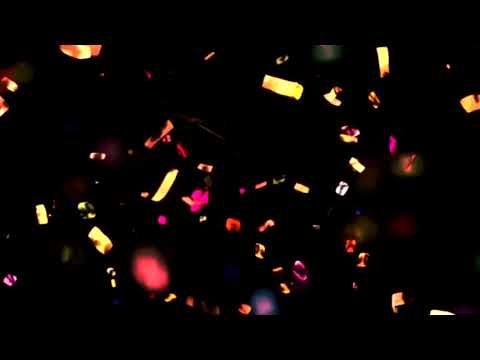 Sparkling confetti - Free Background Animation