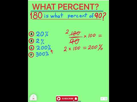 180 is What Percent of 90?