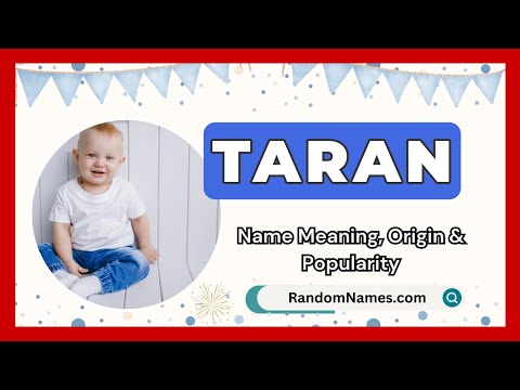 Taran - Baby Boy Name Meaning, Origin & Popularity - RandomNames.com