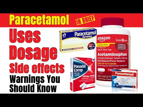 Paracetamol 500mg ( Panadol ): Uses, Dosage, Side Effects and Warnings