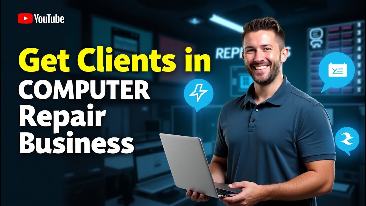 Get More Clients for Your Computer Repair Business in 2025 | Easy Automation Setup