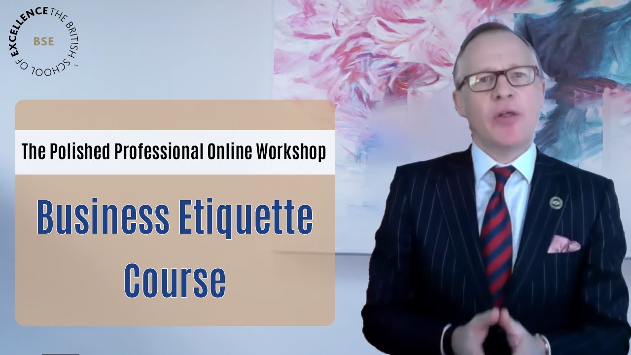 The Polished Professional Online Workshop | Business Etiquette Course