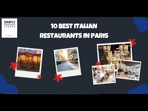 10 Best Italian Restaurants in Paris | Simply France