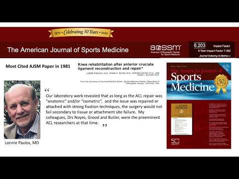 AJSM 50th Anniversary Countdown of Top Cited articles: 1981