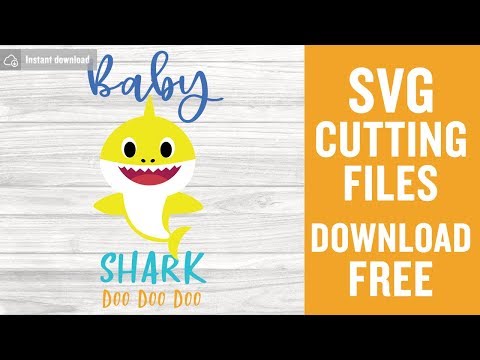 Baby Shark Doo Doo Doo Svg Free Cut File for Cricut