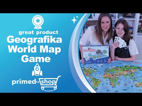 Geografika World Map Game Product Overview