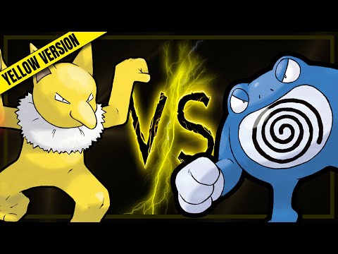 Hypno vs Poliwrath - Pokemon Yellow - The HypNOsis Duel (extended version)