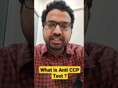 What is Anti CCP Test ? Dr Sai Chandra MBBS DNB Ortho