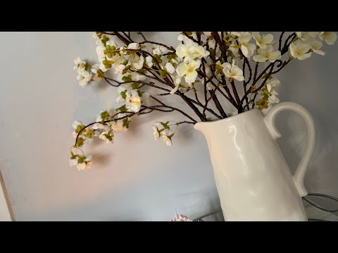 CHERRY BLOSSOM STEMS | FAUX STEMS | FAUX CHERRY BLOSSOM | ARTIFICAL FLOWERS | INTERIOR STYLING