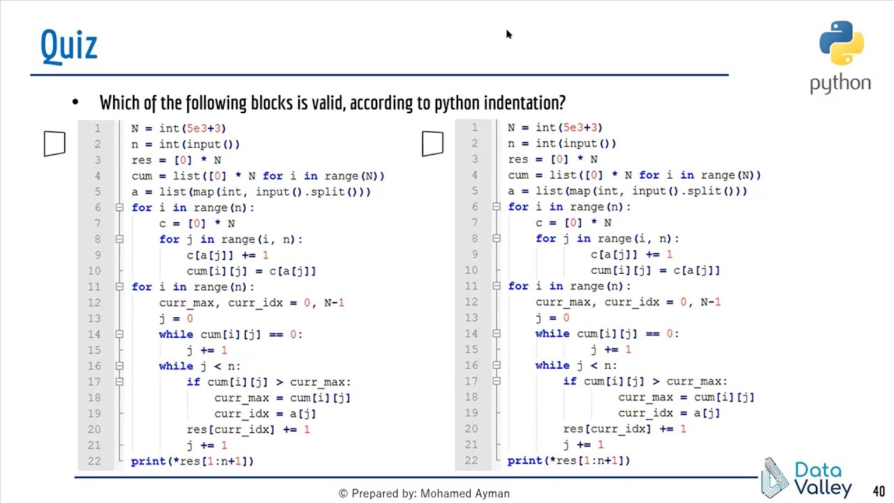 Python Session 1 - Part 2 (Arabic)