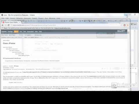 Learn How to use the JFrame object in Java - Mind Luster