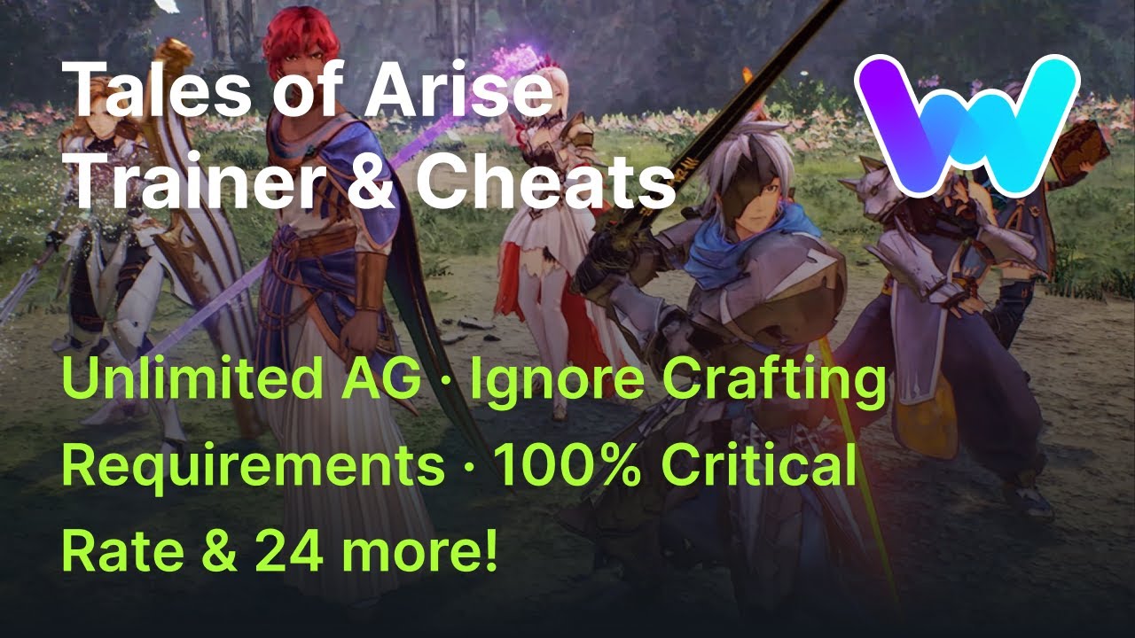 Tales of Arise Cheats and Trainer for Steam - Trainers - WeMod Community