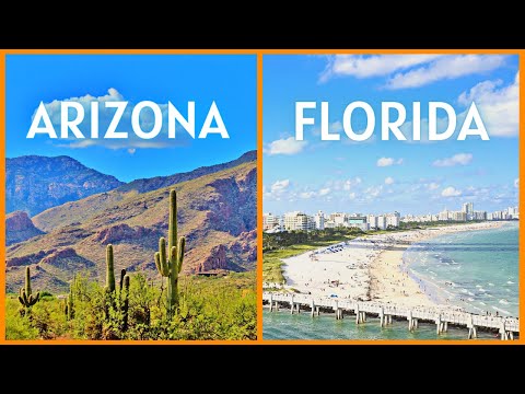 Living in Arizona vs Florida - Which State is Better?