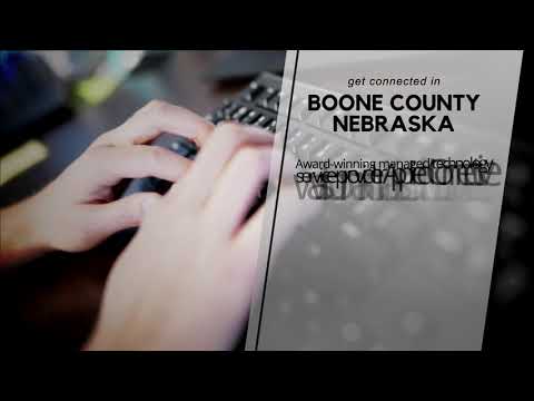 Get connected in Boone County, Nebraska with top-notch technology and connectivity!