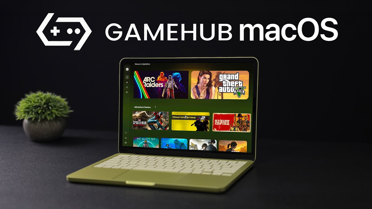 GameHub For Mac First Look! (Play PC Games on Apple)