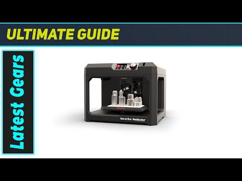 MakerBot Replicator Desktop 3D Printer: Best High-End 3D Printer for Smooth Performance