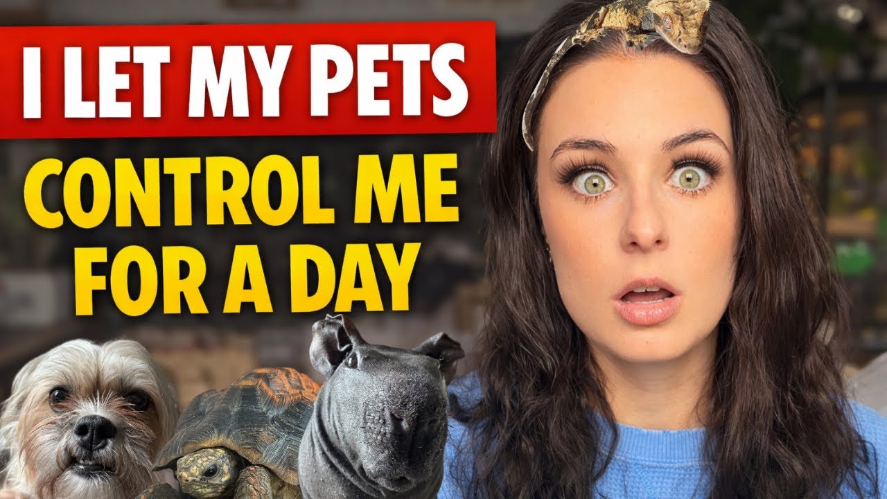 I Let My Pets Control My WHOLE Day!