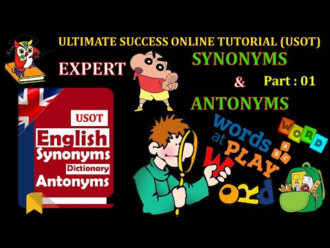 Synonyms and Antonyms Tricks Part: 01 | English For SNAP, CMAT, NMAT, TISSNET, MAHCET, SSC CHSL USOT