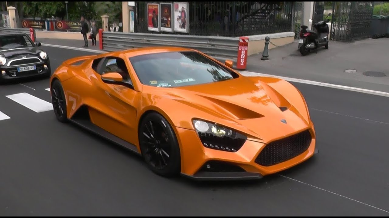 X2 Zenvo ST1 | Accelerations | Driving in Monaco