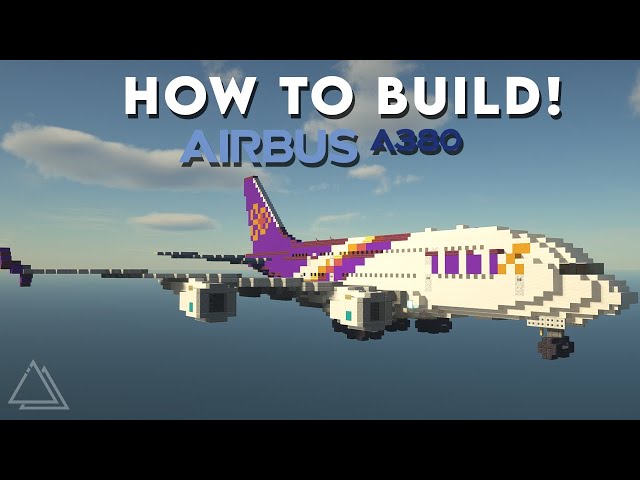 Airbus a380 (Download) (13 diffrent liveries) Minecraft Map